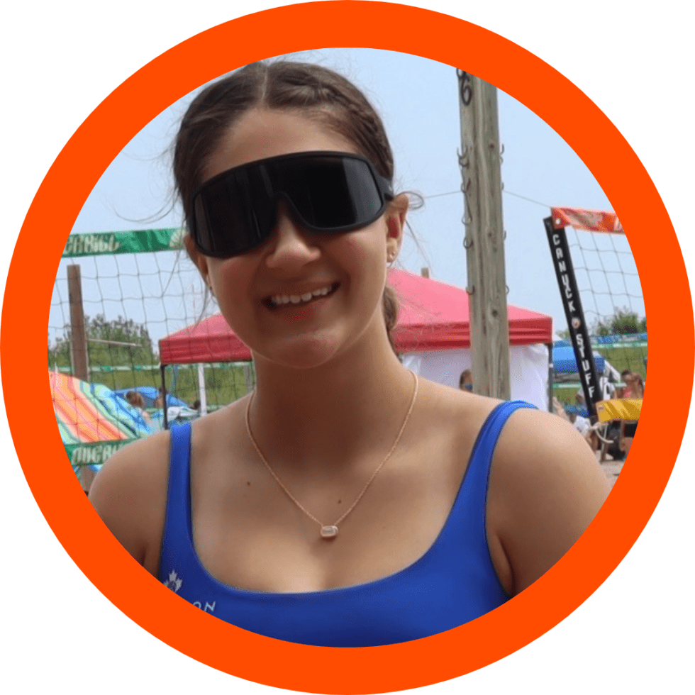 Isabelle Larabie Beach Class of 2027 - Six Pack Recruiting Sports